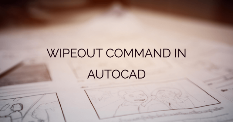 Wipeout command and How to Clean Up Drawing Files in AutoCAD? - Free ...