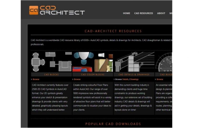 Top 20 Websites to Download Free CAD Blocks AutoCAD Blocks Download ...