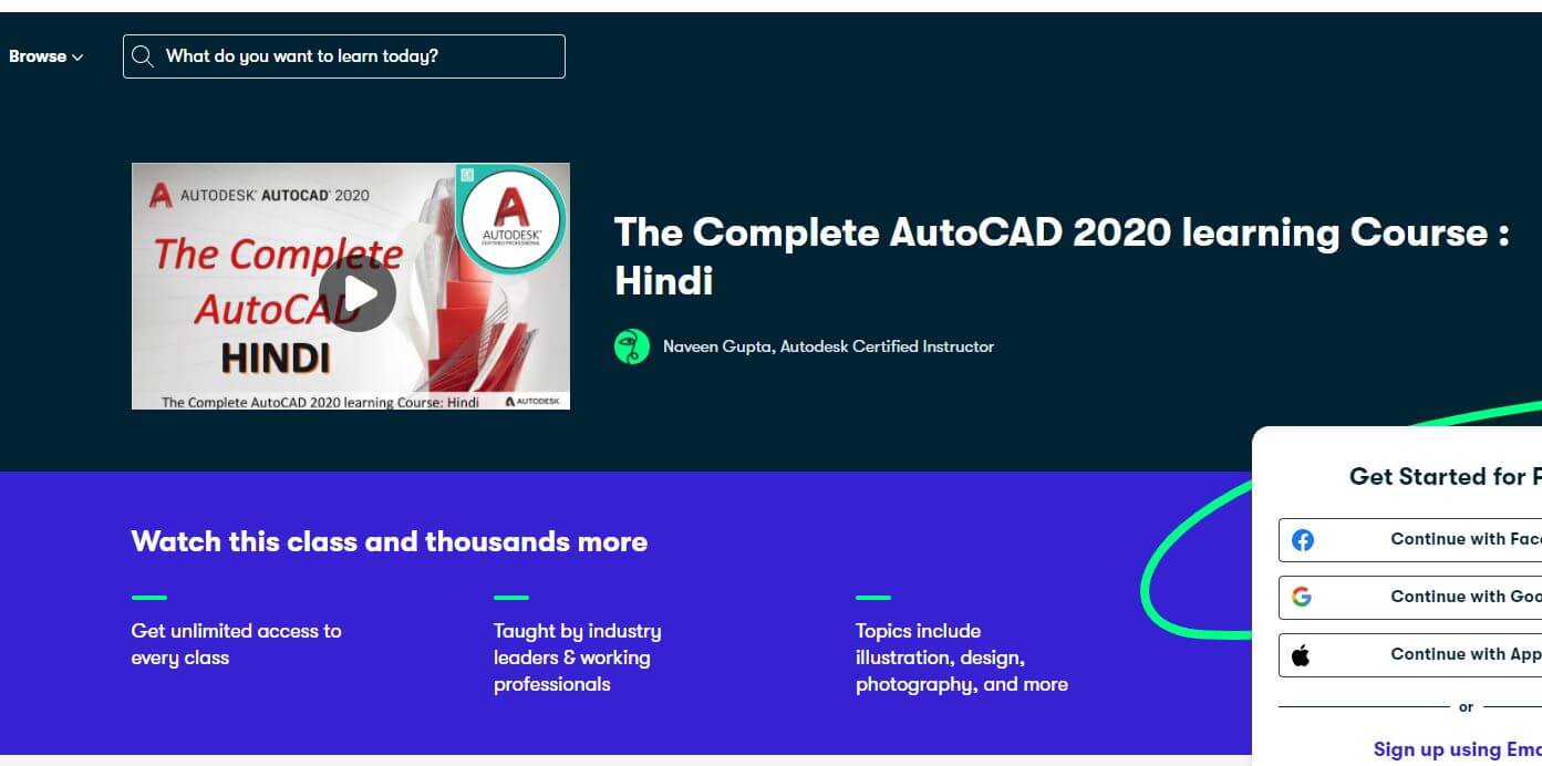 Best Training Courses Tutorials to Learn AutoCAD Free Online - Free Cad ...